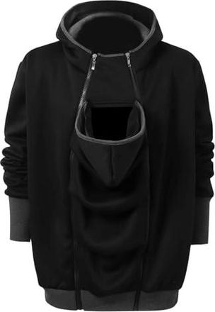 Generic Sweat a Capuche Homme Sweatshirt Hooded Sweats &agrave; Capuche &agrave; Poche Unisexe Automne/Hiver pour Parent et Enfant, Mode Styl&eacute;e