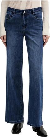Joseph Ribkoff Femme, Jeans, Bleu, Taille: 40 FR Jean Large