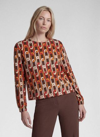 Rabe Langarmshirt miit Allover-Muster