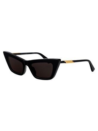 Bottega Veneta Womens Sunglasses Bv1446s Grey Acetate