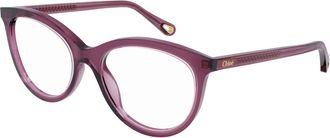 Chlo&eacute; unisex, Accessoires, Violet, Taille: 52 MM Cat-Eye Frame