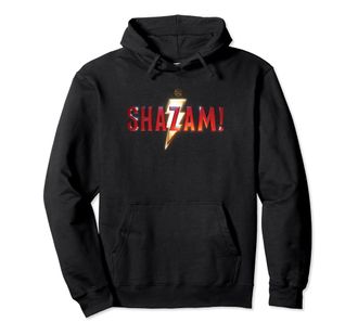 DC Comics Shazam Movie Shazam Logo Pullover Hoodie