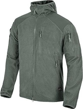 Helikon-Tex Alpha Veste à capuche Vert olive, Gris, XL