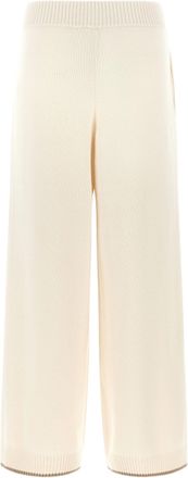 Brunello Cucinelli Pure Cashmere Trousers - Cream