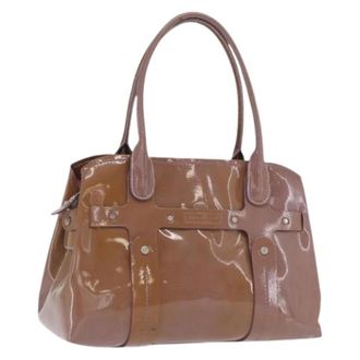 Ferragamo Pre-owned Leather Handbag - - Pre-owned - Damen - Braun - ONE SIZE