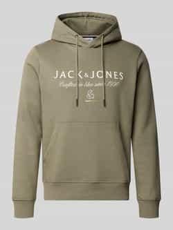 Jack & Jones Relaxed Fit Hoodie aus Baumwoll-Mix Modell KYLE