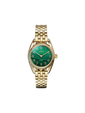 Shinola montre Derby 36 mm - Vert