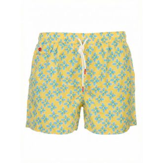 Kiton Homme, Maillots de bain, Jaune, Taille: 2XL Boxer de bain