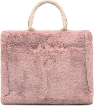 Marni Femme, Sacs, Rose, Taille: ONE Size Faux Fur Tote