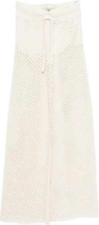 Golden Goose Femme, Pantalons, Blanc, Taille: 38 FR Peggie Knit Pant