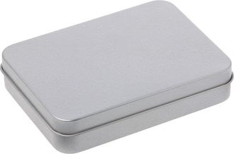 Generic Kleine metalldose silber aufbewahrungsbox fall veranstalter f&uuml;r geld m&uuml;nze s&uuml;&szlig;igkeiten schl&uuml;ssel langlebig und n&uuml;tzlich Nizza verarbeitet