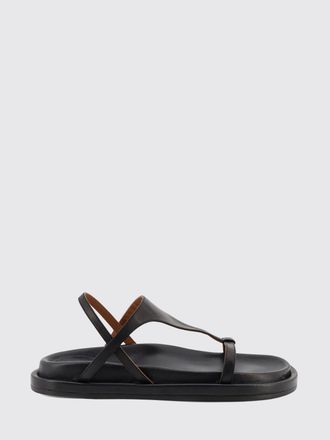 ATP Atelier Flache Leder-Slingback-Sandalen von