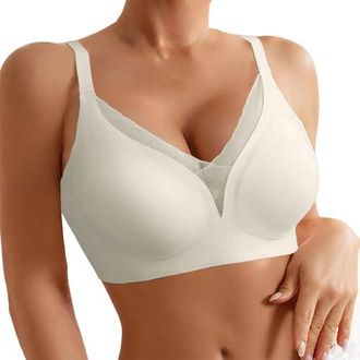 Generic Soutien Gorge Invisible Soutien Gorge sans Armature Brassiere Femme Tous Les Jours Seamless Bralette Push Up Rembourrage L&eacute;ger T-Shirt Bra Soft Cup Qu