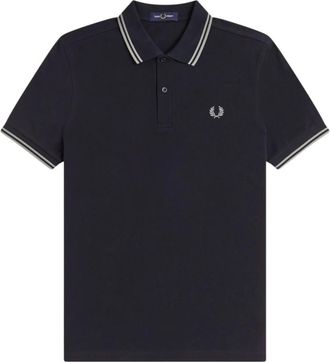 Fred Perry Homme, Tops, Bleu, Taille: L Polo Chemises