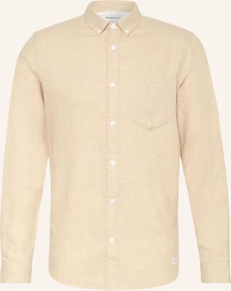 Nowadays Nowadays Hemd Slim Fit beige