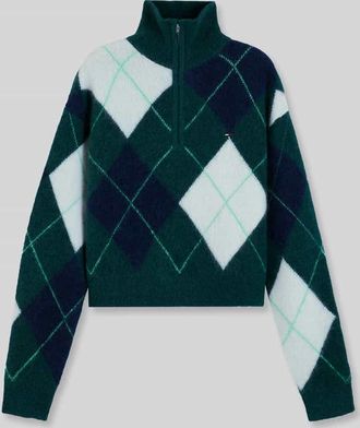 Tommy Jeans Regular Fit Pullover aus Alpaka-Woll-Mix