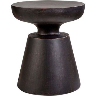 Beliani Beistelltisch MINCIO Schwarz