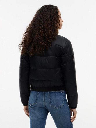 Tommy Jeans Steppjacke TJW REG PADDED JACKET Steppware, Rei&szlig;verschlusstaschen, Stehkragen