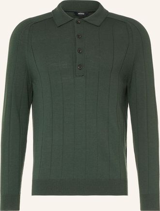 Reiss Reiss Strick-Poloshirt Greyson gruen