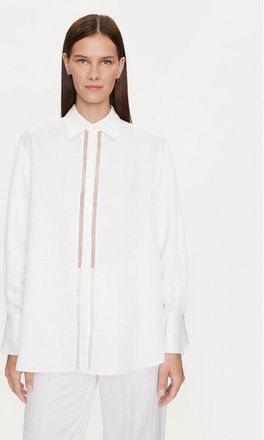 HUGO BOSS Hemd Beina 50514716 Weiß Relaxed Fit