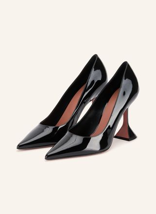 Amina Muaddi Amina Muaddi Lack-Pumps schwarz