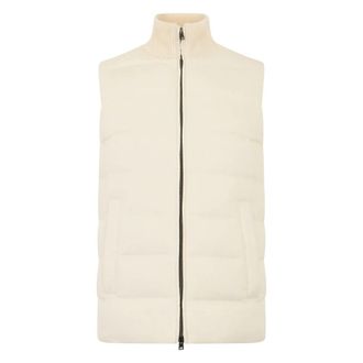 Herno Gesteppte Weste - - Jackets - Herren - Beige - XS