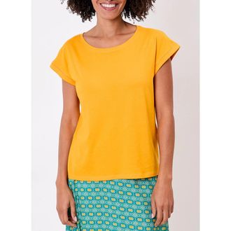 La Fianc&eacute;e Du M&eacute;kong T-shirt coton bio uni dentelle CEBANE