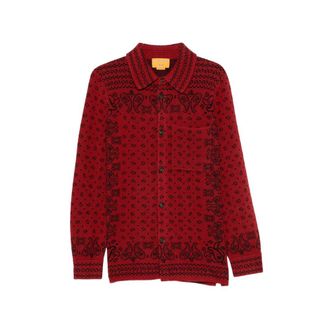 Guest In Residence Paisley-patterned Overshirt