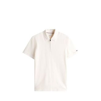 Tommy Hilfiger Baumwoll Polo in Beige
