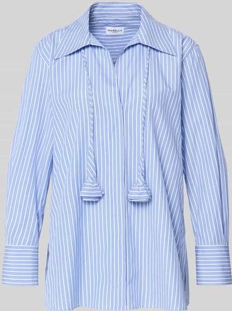 Marella Slim Fit Bluse mit Bindeg&uuml;rtel Modell STABARIN