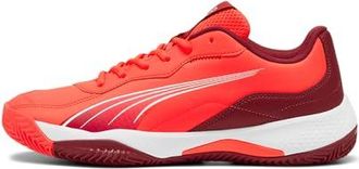Puma Puma Chaussures de Tennis Nova Smash Unisexes, Glowing Red Dark Crimson Puma White, 43 EU