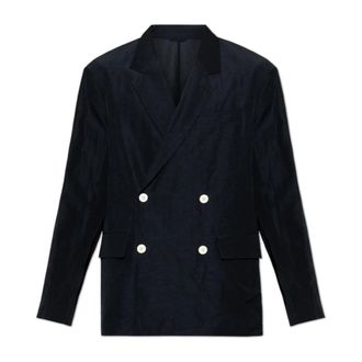 Emporio Armani Homme, Vestes, Noir, Taille: XL Blazer crois&eacute;
