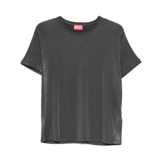 Diesel Femme, Tops, Gris, Taille: 42 FR T-Chemises