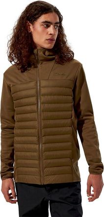 Berghaus Vaskye Hybrid-Jacke mit Kapuze für Herren, Bark, 50