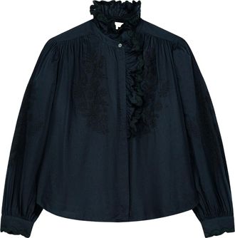 Louise Misha Blouse Cora Voile de Coton Bio - Collection Femme Louise Misha