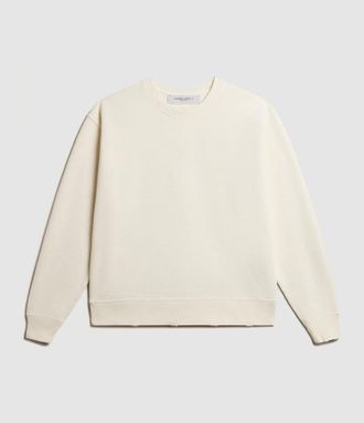 Golden Goose Sweatshirt Boxi Heritage White