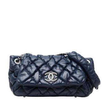 Chanel Pre-owned Vintage Schultertasche - - Pre-owned - Damen - Blau - ONE SIZE