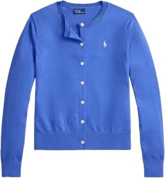Polo Ralph Lauren Femme, Pulls, Bleu, Taille: 36 FR Cardigan
