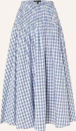 Maje Rock Mit Schmucksteinen blau