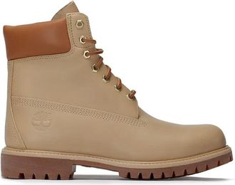 Timberland Stiefel - Premium 6 Inch Lace Up Boot - Gr. 7_5 - in Braun - f&uuml;r Damen
