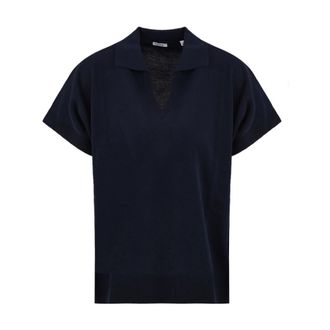 Aspesi V-Ausschnitt Pullover - - Knitwear - Damen - Blau - M