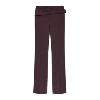 Sportmax B&uuml;gelfaltenhose Banda - - Trousers - Damen - Rot - XS