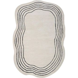 Beliani Teppich RAMZAN Beige 200 x 300 cm Viskose