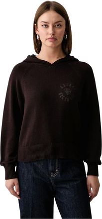 A|X Armani Exchange Sweat &agrave; capuche - Femme - Pulls - Brun - Taille: 42 FR