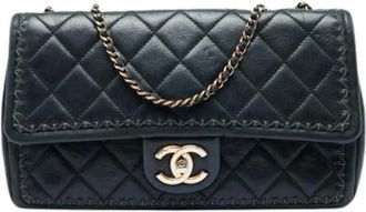 Chanel Pre-owned Sac Bandouli&egrave;re Matelass&eacute; - Femme - Pre-owned - Noir - Taille: ONE Size