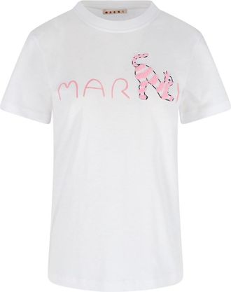 Marni Animal Aphabet Logo T-Shirt