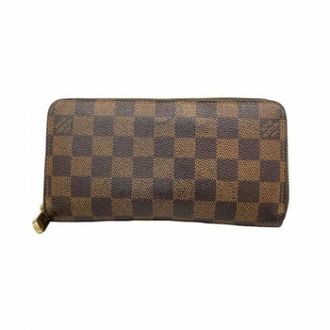 Louis Vuitton unisex, Pre-owned, Brun, Taille: ONE Size Portefeuille en tissu vintage Pre-owned