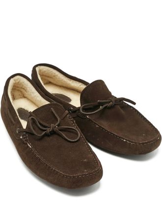 Tod's mocassins en daim - Marron