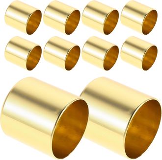 DOITOOL 20 St&uuml;ck rutschfeste Sofabeinkappen aus Aluminium M&ouml;belgleiter f&uuml;r Holzb&ouml;den Eckenschutz f&uuml;r Sofa und Stuhlbeine Bodenschoner f&uuml;r Hartholz