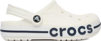 Crocs Pantoletten Crocs C-Bayaband Clog 205089-126 Wei&szlig;